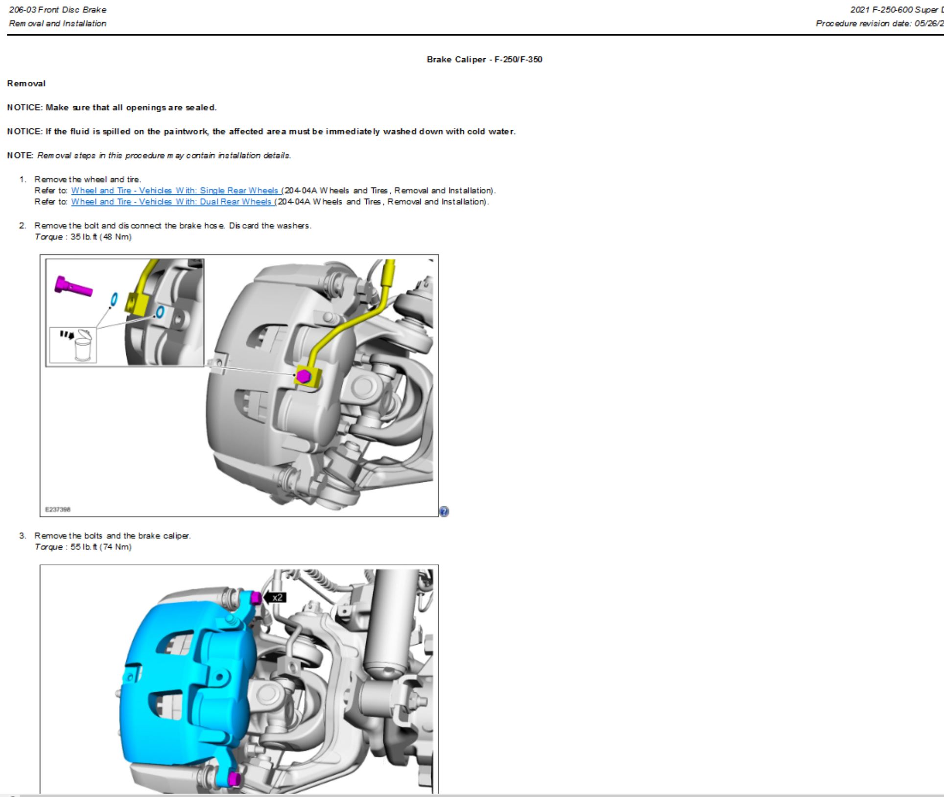 2005 Ford Ranger Brake Caliper Torque Specs – Concept Auto