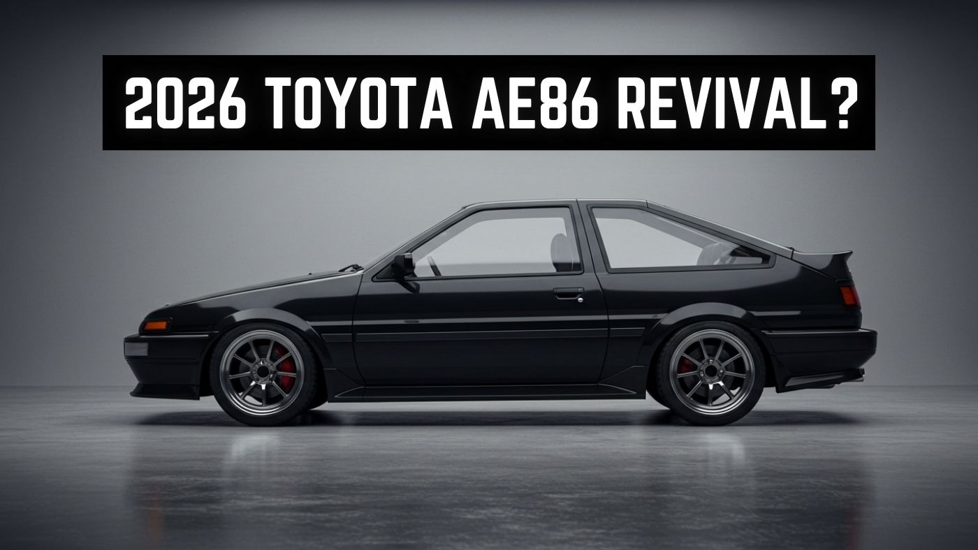 Toyota AE86 Revival? Why This Icon Could Be the Car Canada Has Been ...